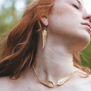 Angel Choker Angel Wing Necklace, Fairy Choker, Angel Wing Necklace ...