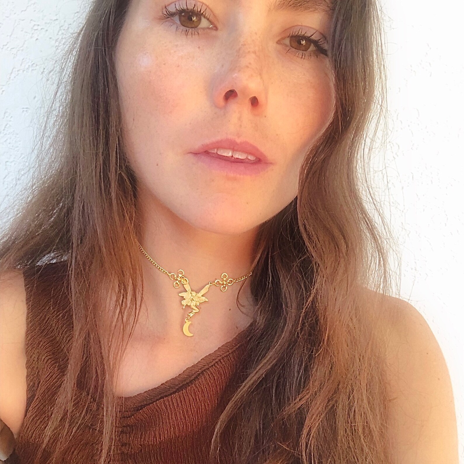 Fairy Choker Fairycore Jewelry Fairy Moon Necklace Fantasy - Etsy
