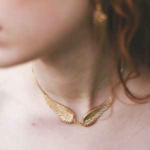 Angel Choker Angel Wing Necklace, Fairy Choker, Angel Wing Necklace ...
