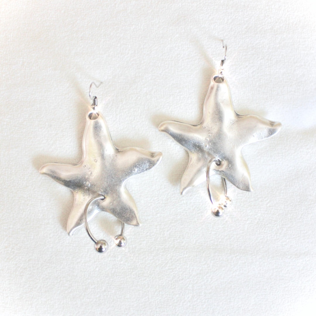 Dark Siren - Punk Starfish Pendant, Gothic Starfish, Dark Mermaid ...