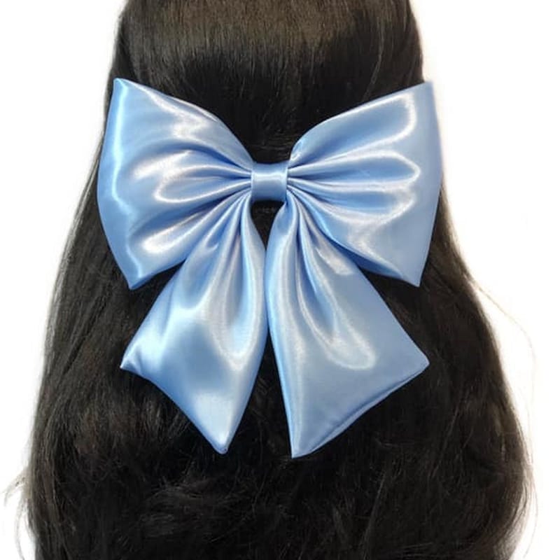 Blue Bow - Etsy