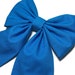 Big Blue Bow, Blue Bow, Girls Blue Bow,big Bows, Big Hair Bows, Baby ...