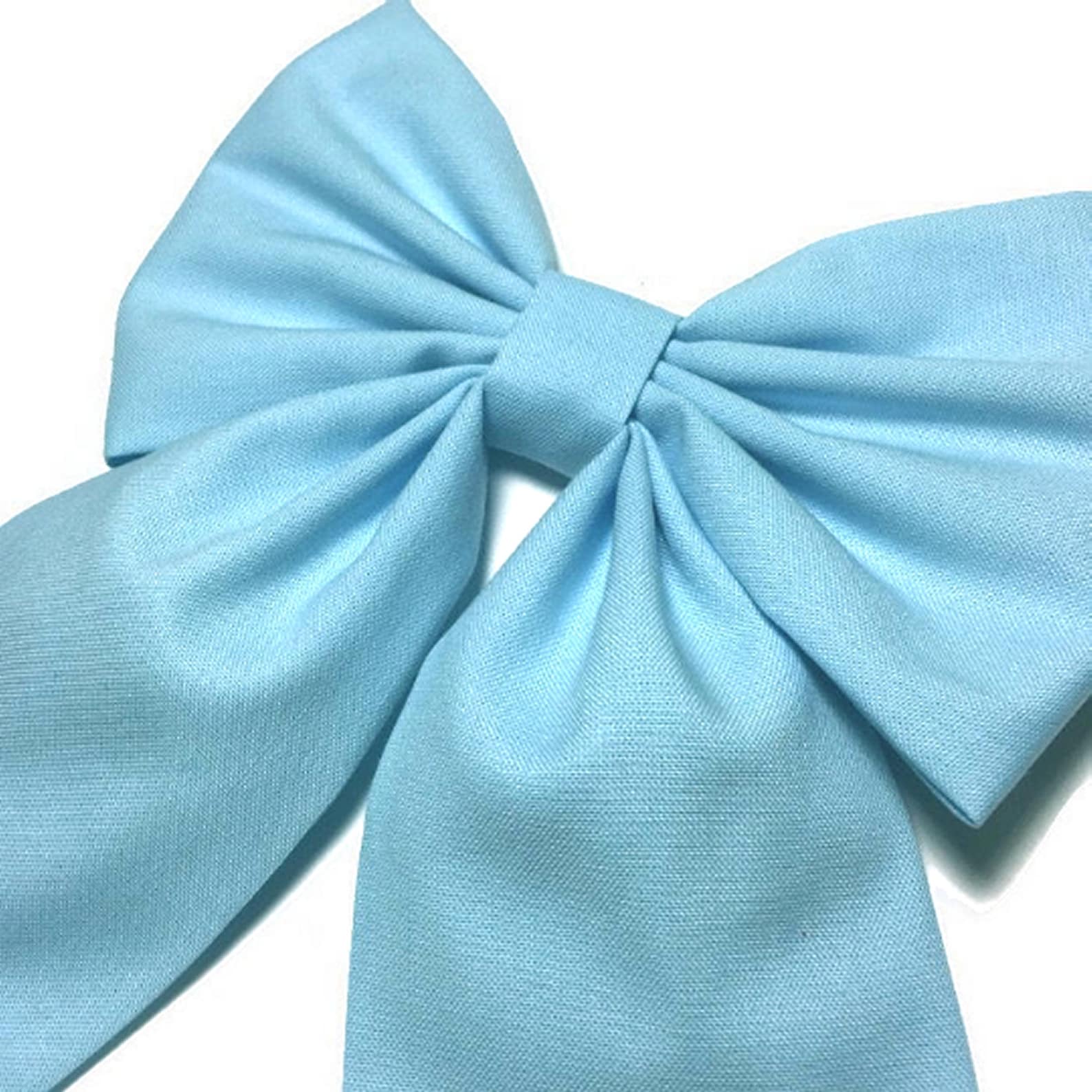 Light Blue Baby Bow Baby Blue Hair Bow Light Blue Hair Bow | Etsy