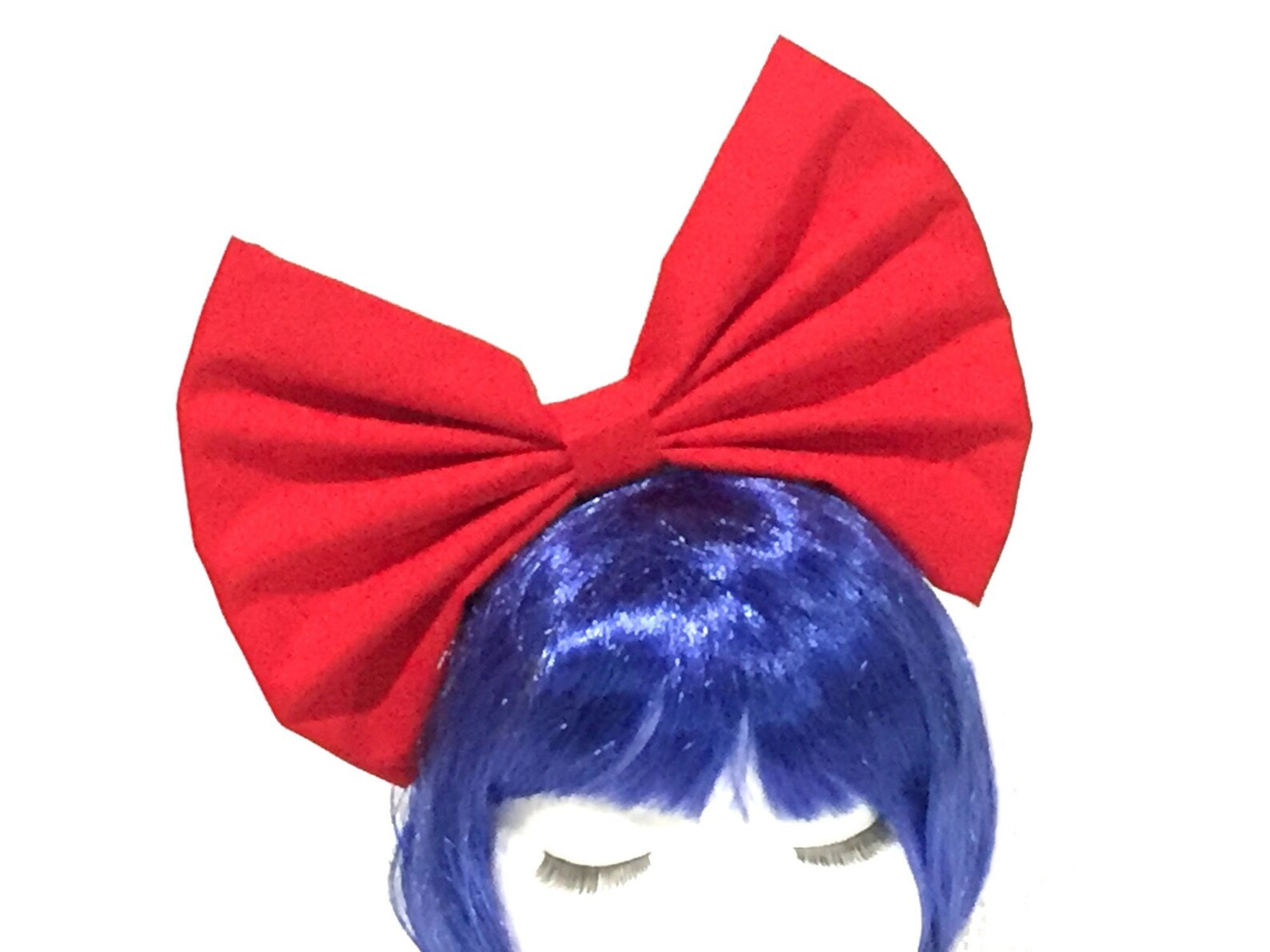 Large Hair Bow Choose Color Big Hair Bow Cosplay Bow Girls - Etsy