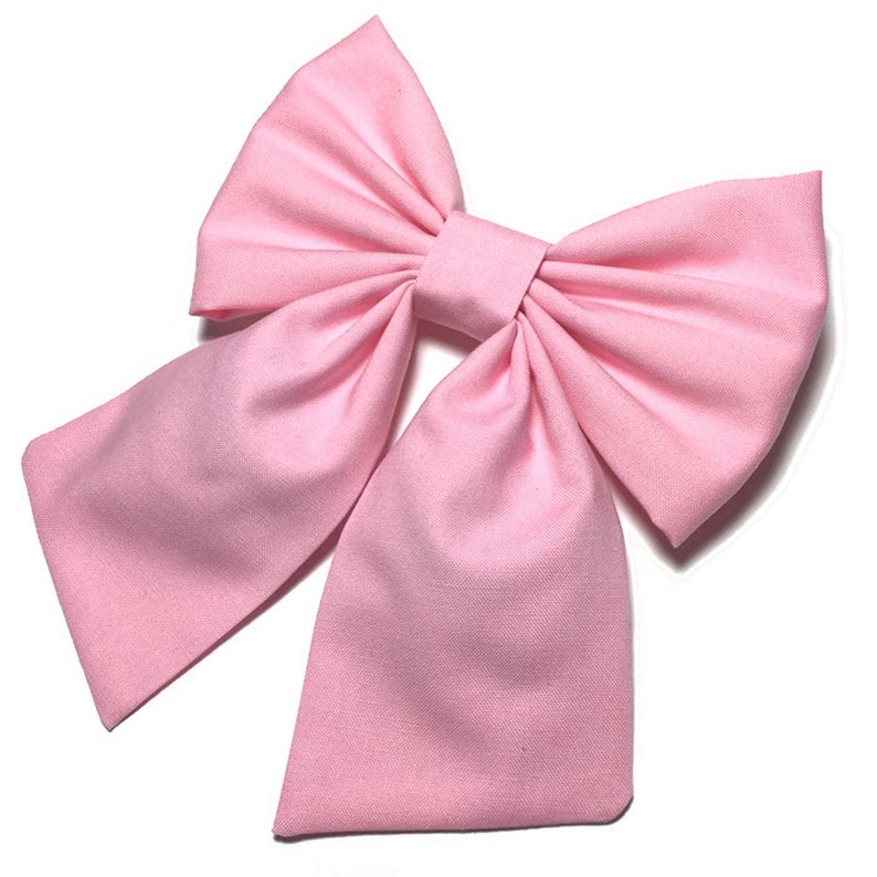 Pink Large Bows Large Bows for Girls Pink Hair Bow Large | Etsy