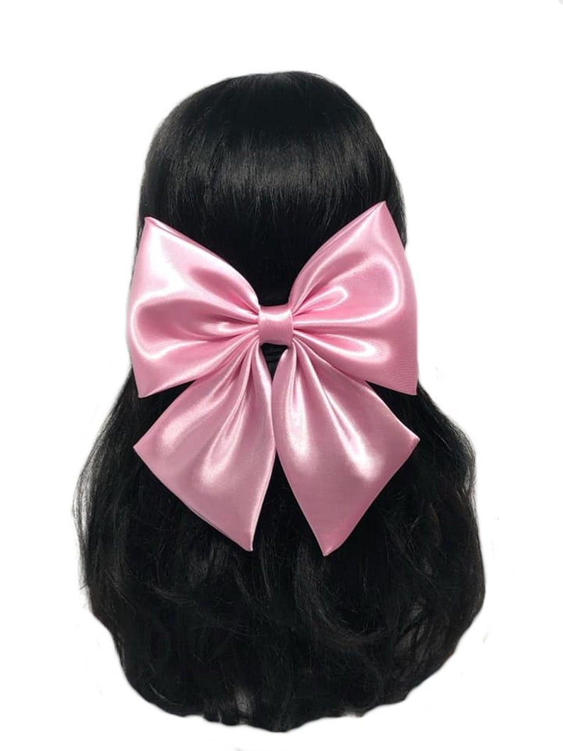 Pink Hair Bow for Women Large Pink Bow Pink Bow for Girls - Etsy