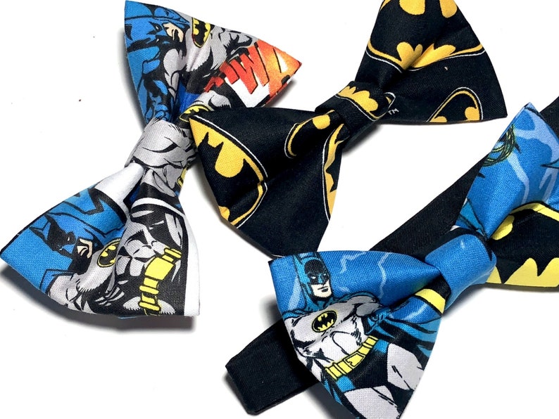 Batman Bow Tie Boys Bow Ties Bow Ties for Boys Bow Ties for - Etsy