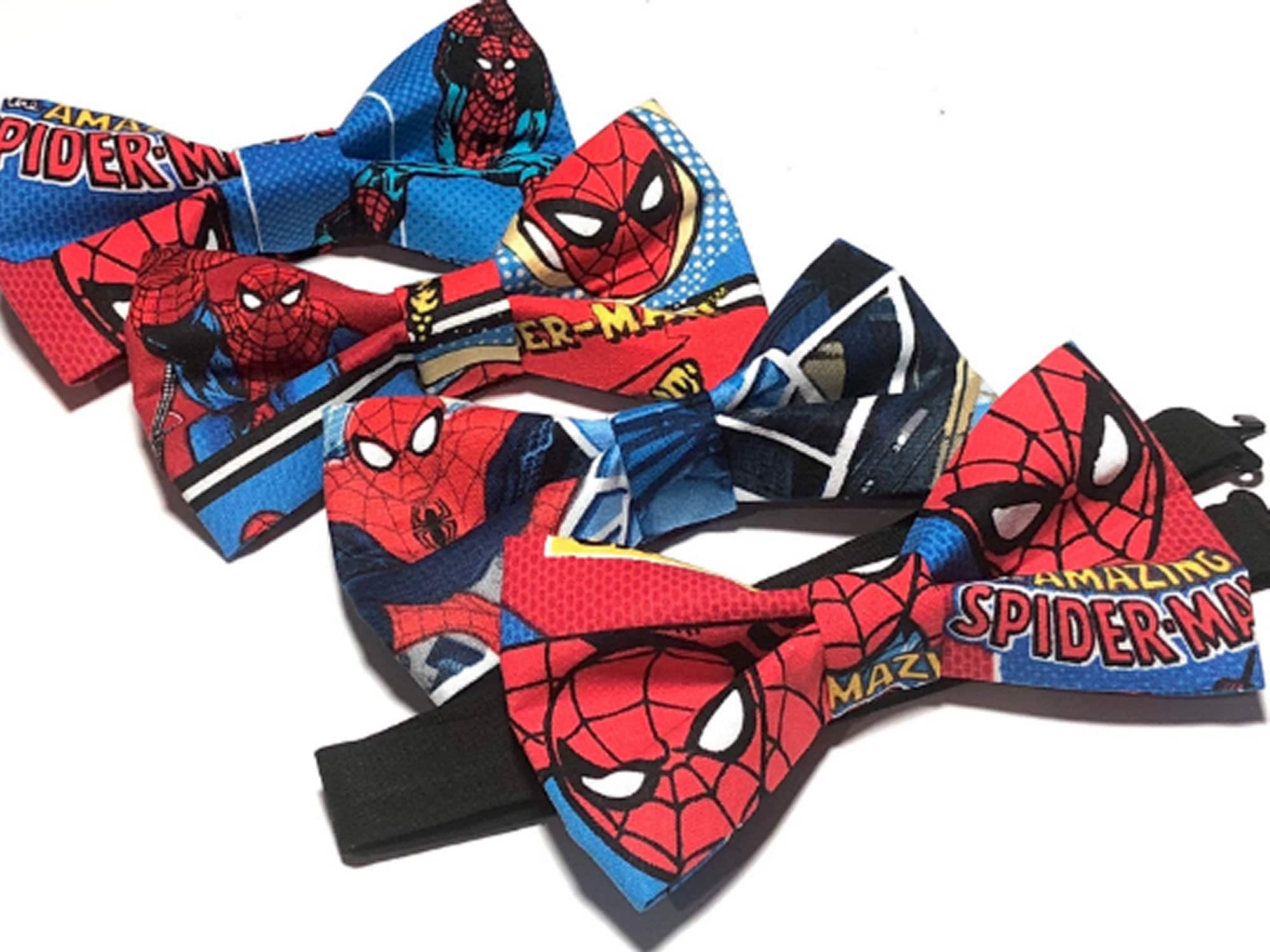 Spiderman Bow Tie - Etsy