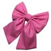 Girls Hair Bow Large, Bright Pink Hair Bow, Pink Large Bows, Pink Girls ...