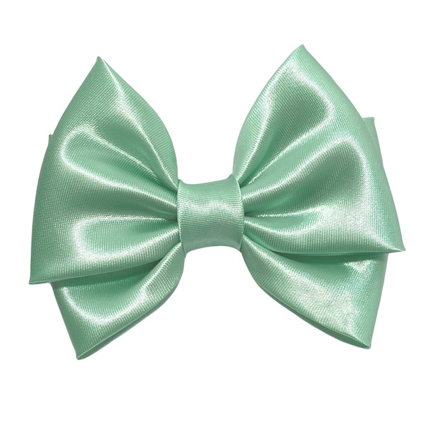 Mint Green Hair Bow - Etsy