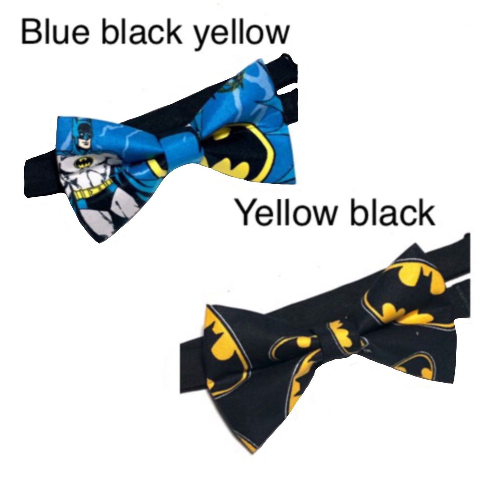 Batman Bow Tie Boys Bow Ties Bow Ties For Boys Bow Ties For | Etsy