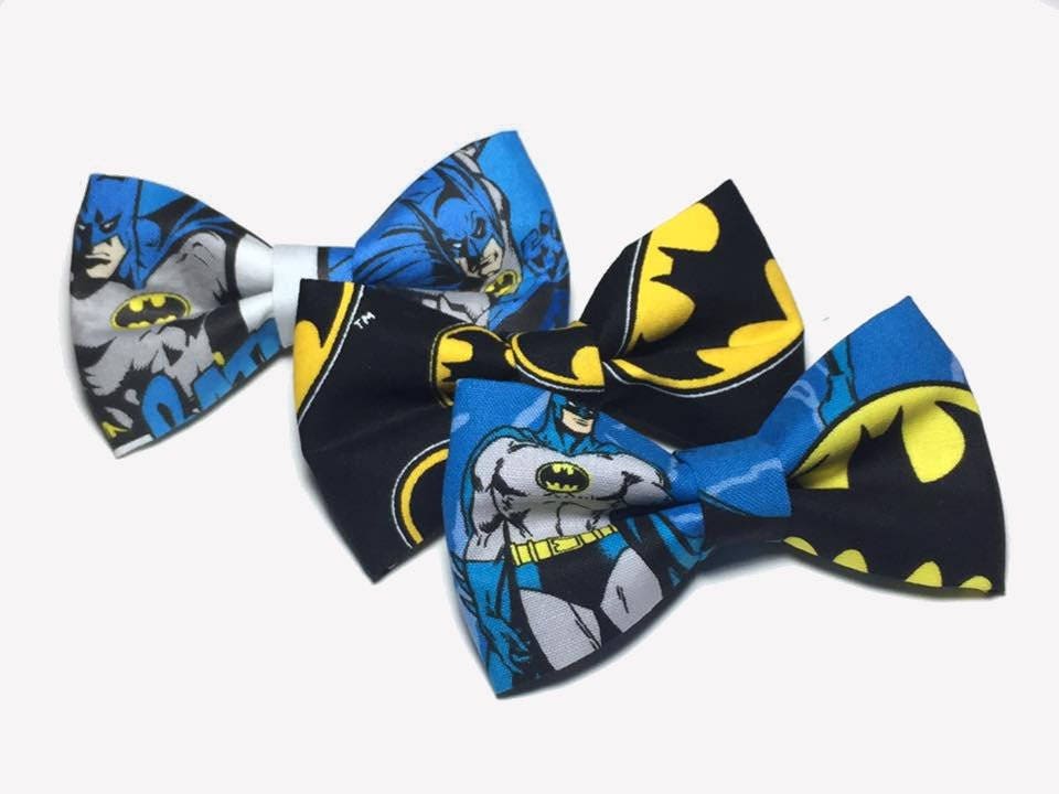 Batman Bow Tie Boys Bow Ties Bow Ties For Boys Bow Ties For | Etsy