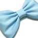 Light Blue Hair Bow Fabric Hair Bows Blue Hair Bows for - Etsy