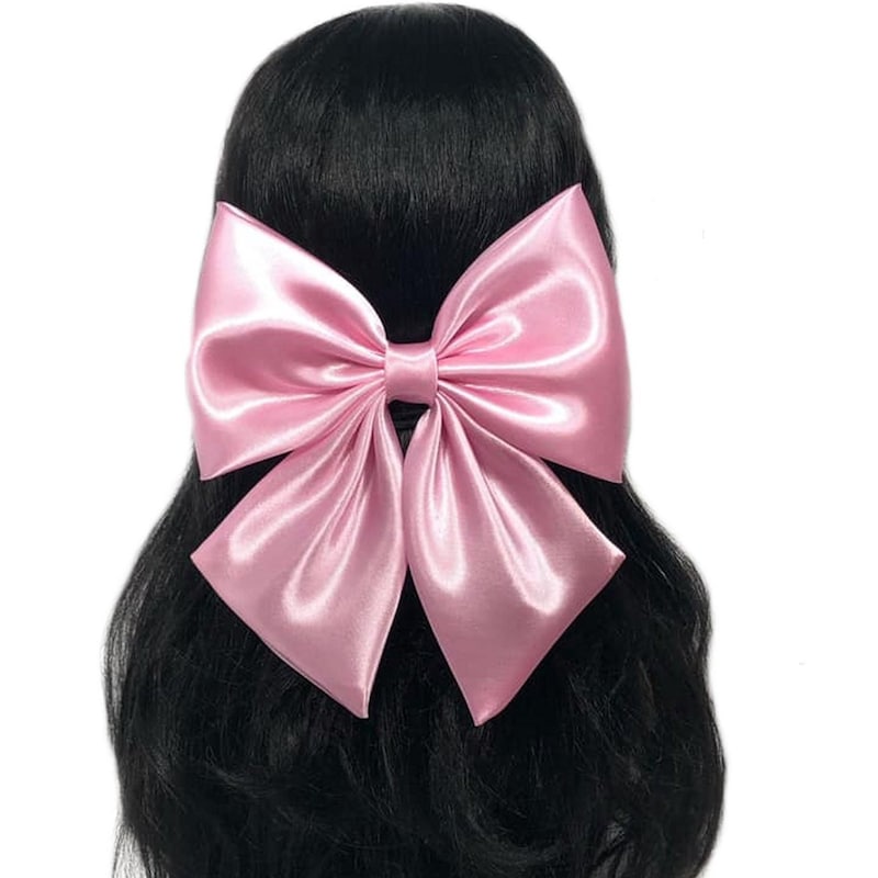Large Pink Bow - Etsy