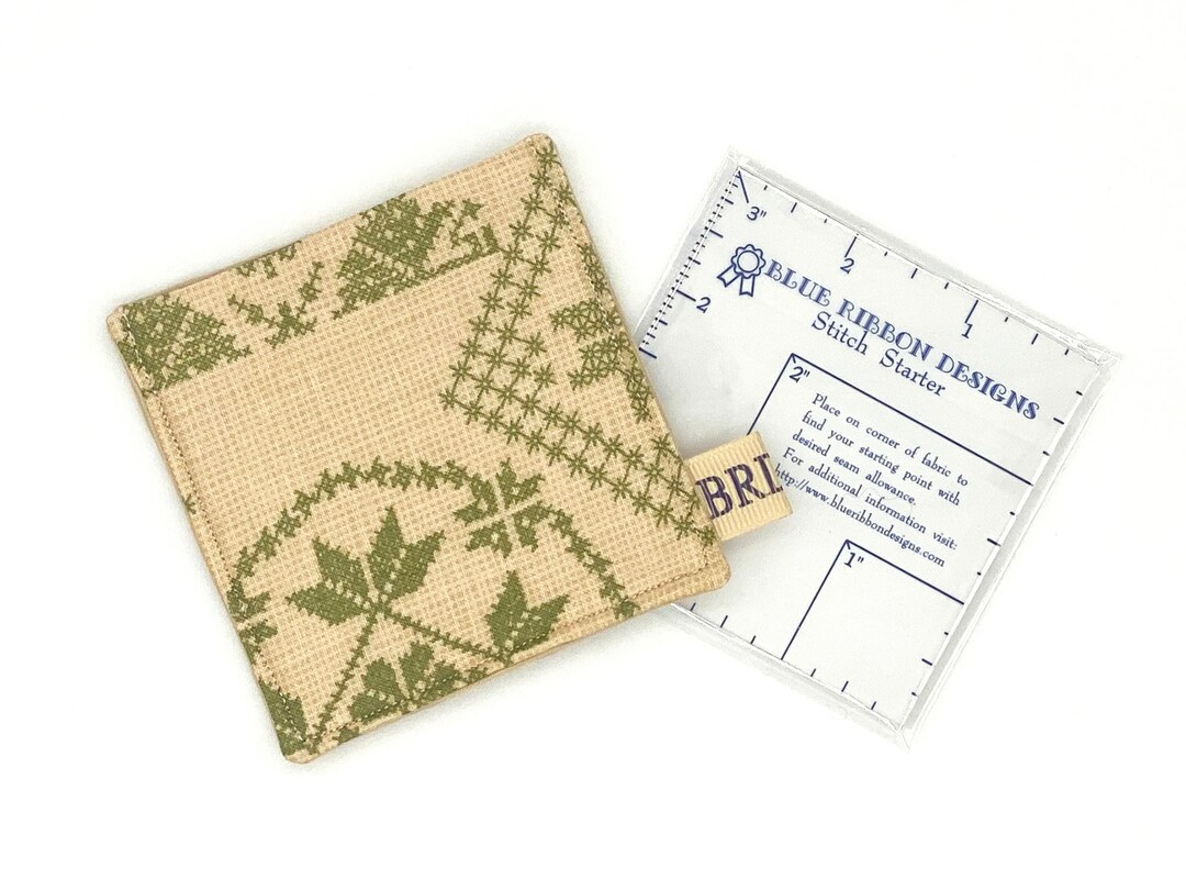 Stitch Starter Ruler and Ruler Pocket Sleeve - Etsy