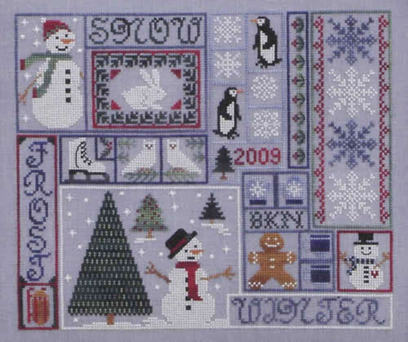 It's Cold Outside BRD-078 Cross Stitch Design - Etsy