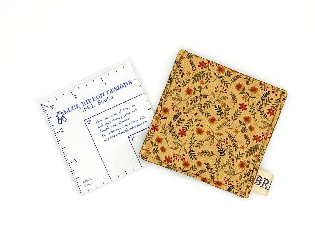 Stitch Starter Ruler and Ruler Pocket Sleeve - Etsy