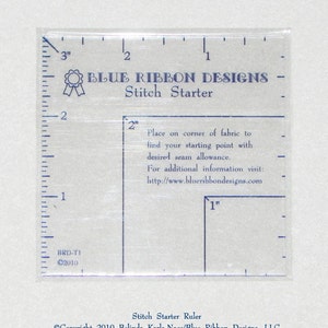 Stitch Starter Ruler - Etsy