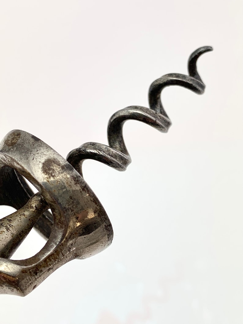 19th Century English Tusk Handle Corkscrew W/ Sterling End Cap - Etsy