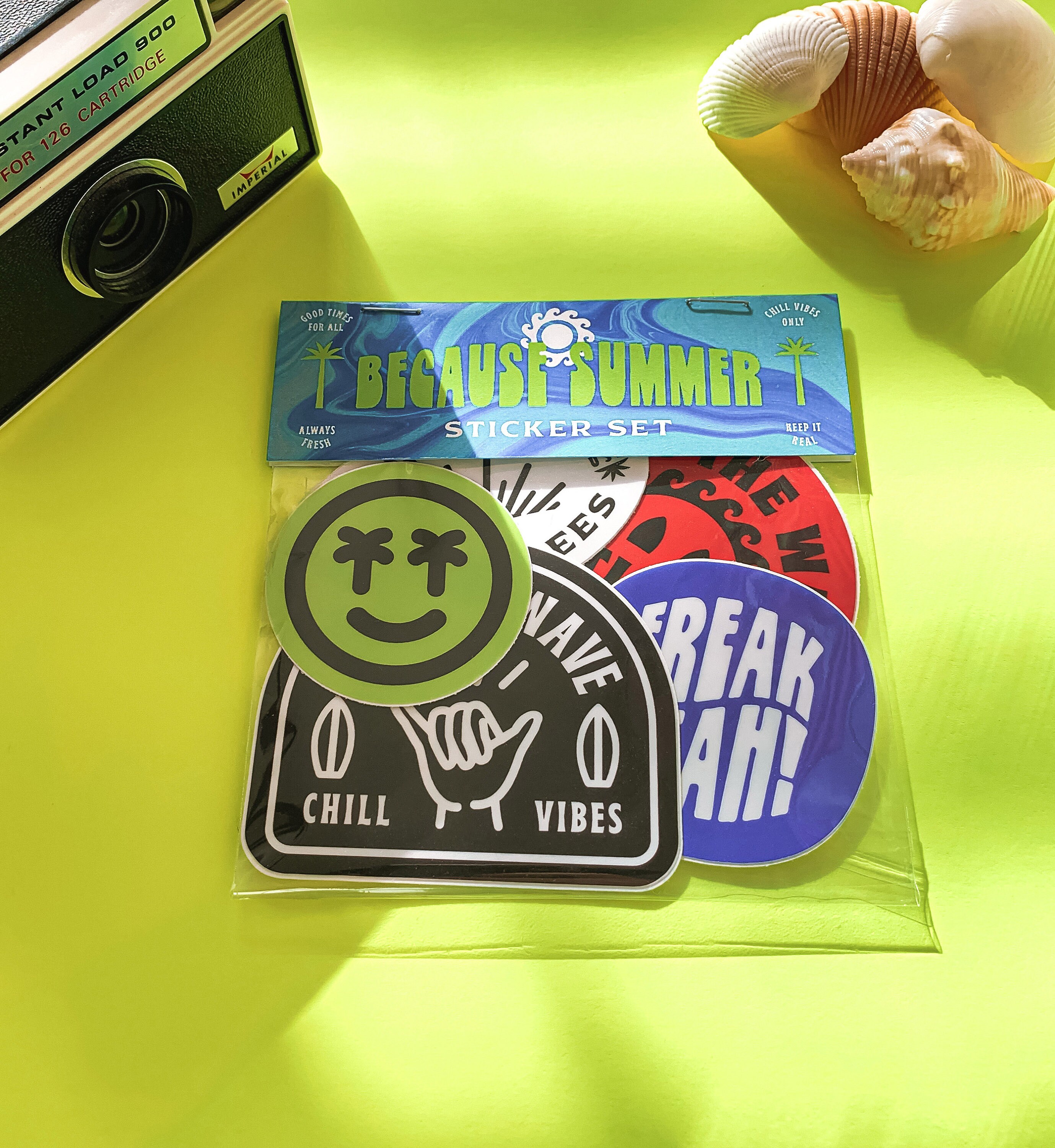 For the Wave Sticker Pack - Etsy UK