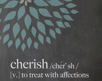 Cherish Definition | Etsy