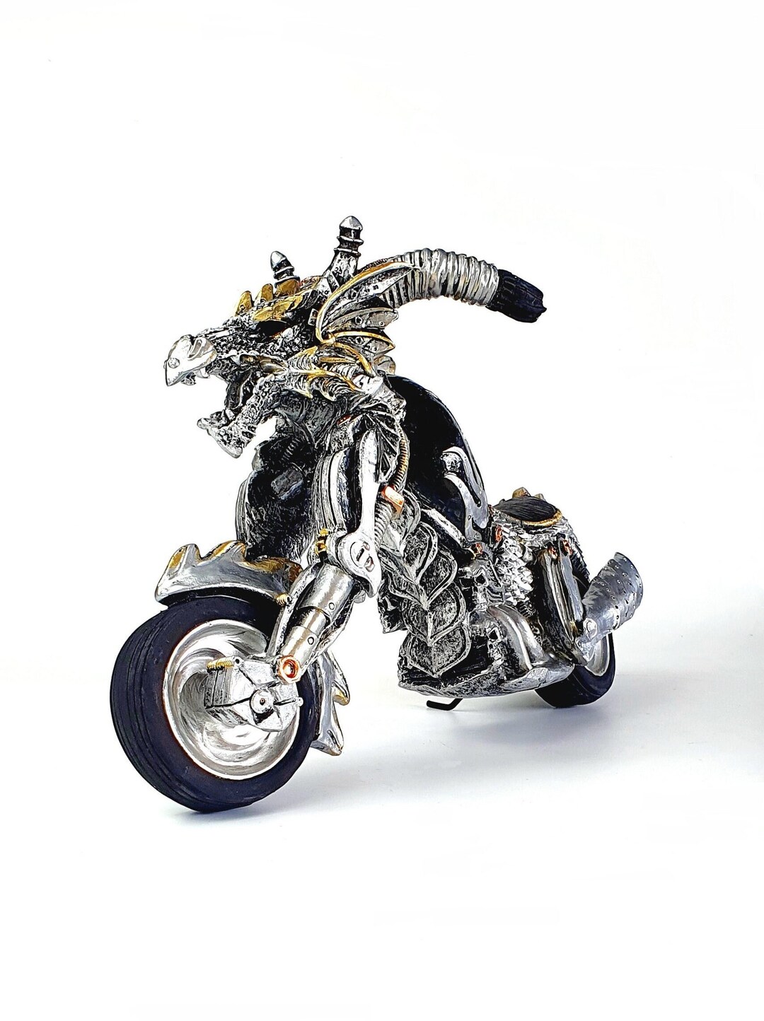 Skeleton Rider, Motorcycle Figurine, Hog Bike Figurine, Biker Gift ...