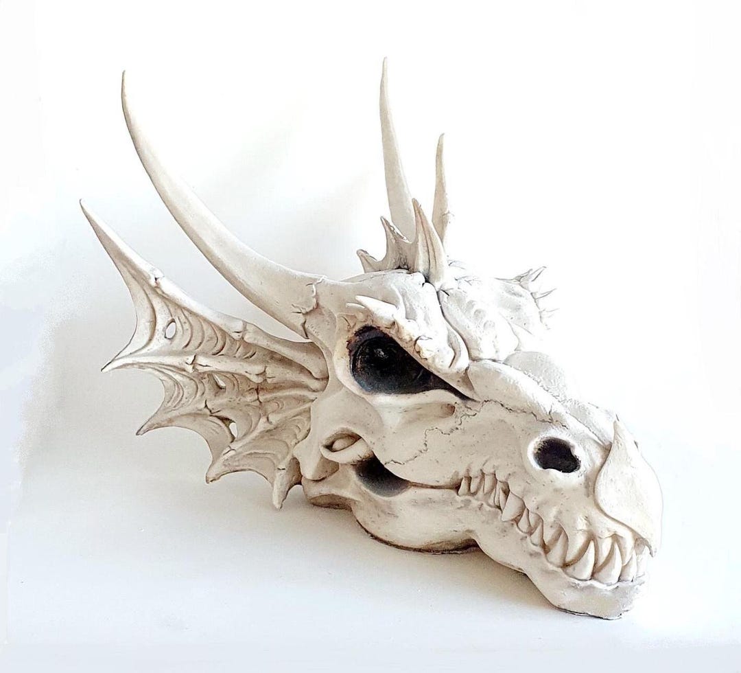 Extra Large Dragon Skull, Dragon Wall Decor, Dragon Gifts, Dragon ...