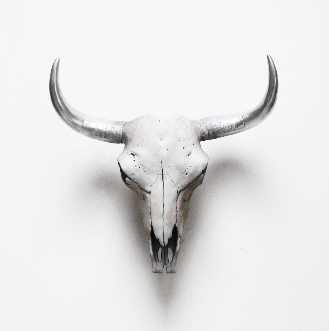 Cow Skull Faux Cow Skull Bison Skull Animal Skull Buffalo | Etsy