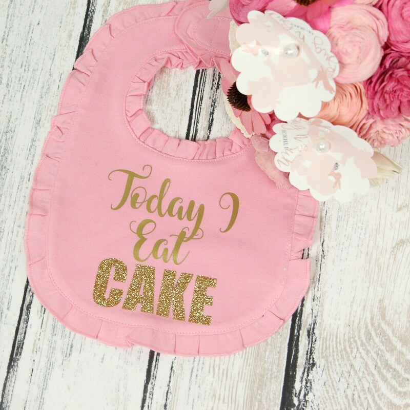 First Birthday Bib Girl - Etsy