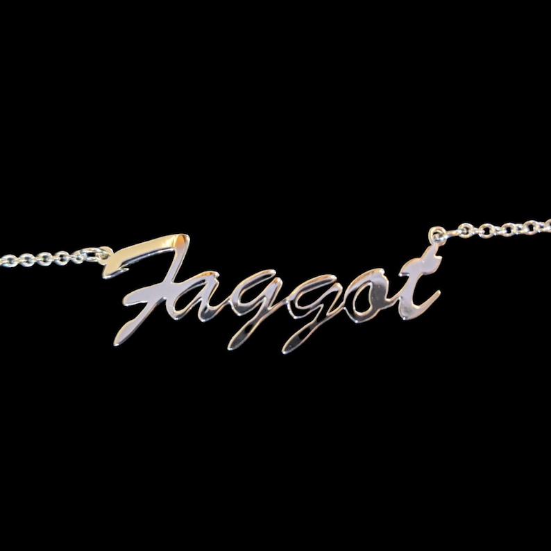 16 'faggot' Necklace - Etsy Australia