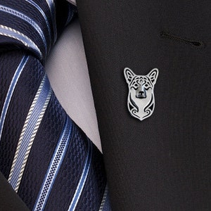 Pembroke Welsh Corgi Brooch Sterling Silver - Etsy
