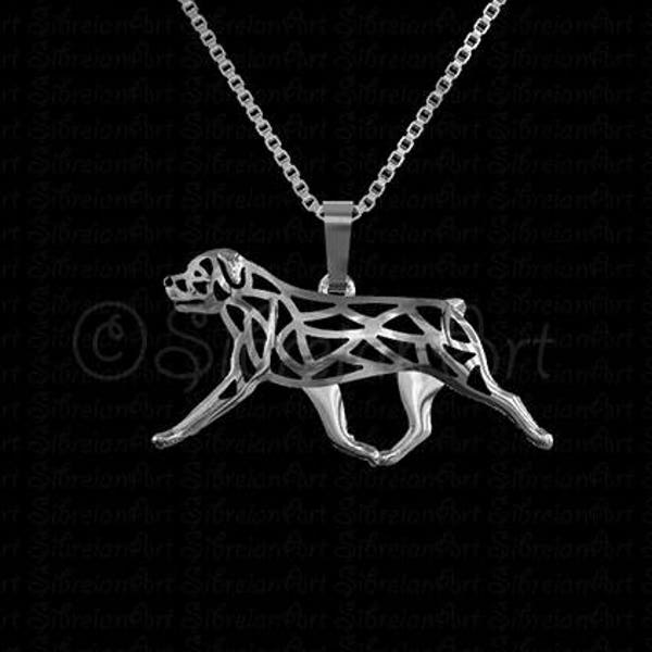 Rottweiler Pendant - Etsy