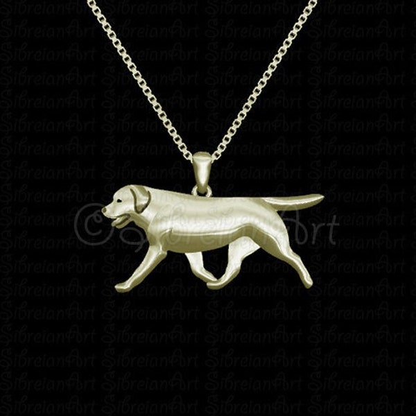 Labrador Necklace - Etsy UK