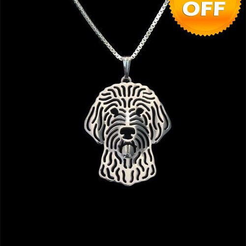 Tiny Cockapoo Necklace Sterling Silver Hand Cut Pendant and - Etsy