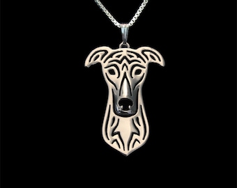Greyhound Jewelry Sterling Silver Pendant and Necklace - Etsy Australia