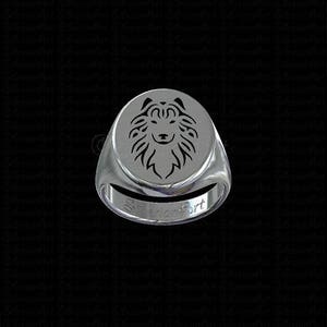 Samoyed Ring Sterling Silver 925 Gift for Dog Lovers and - Etsy