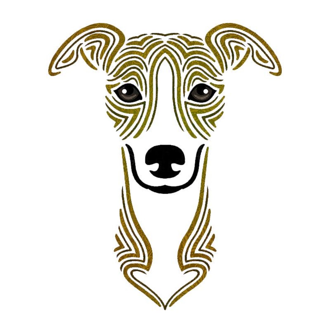 Whippet Print Gift for Dog Lovers Dog Print Pet Jewelry Dog Memorial ...