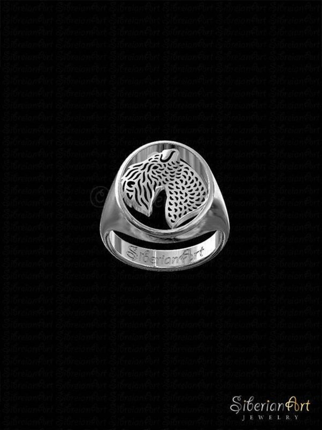 925 Sterling Silver Kerry Blue Terrier Ring Gift for Dog Lovers Dog ...
