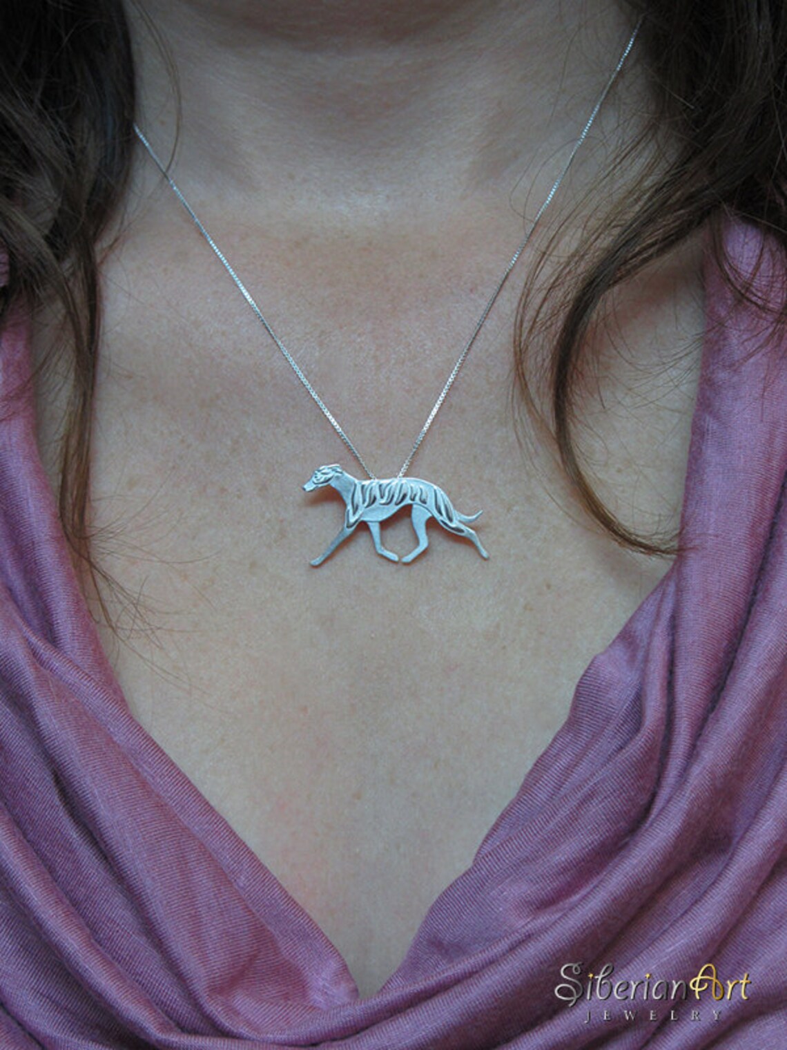 Whippet Movement Jewelry Sterling Silver Pendant and - Etsy UK