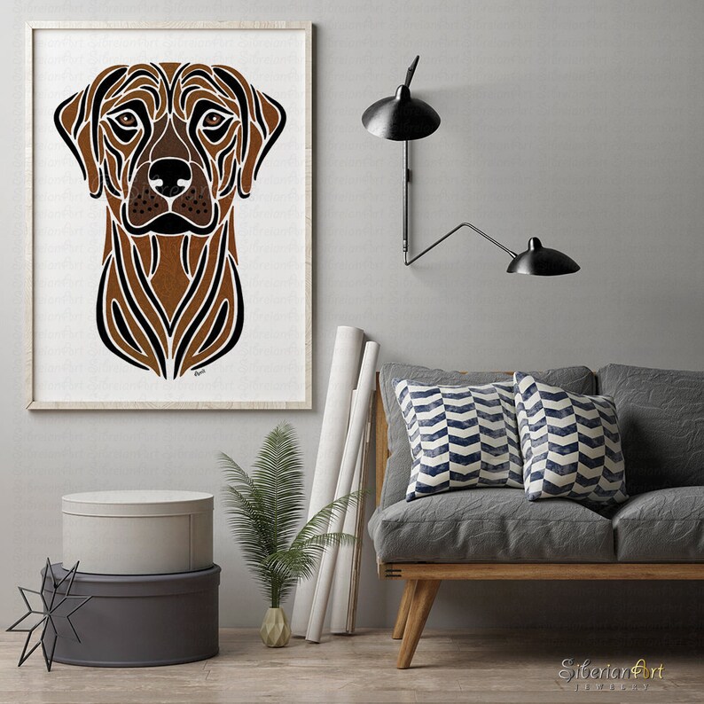Rhodesian Ridgeback Print - Etsy