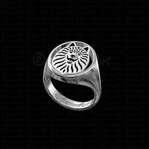 American Eskimo Dog Ring Sterling Silver 925 Gift for Dog Lovers and ...