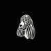 English Springer Spaniel Brooch Sterling Silver. - Etsy