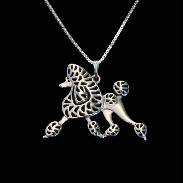 Silver Poodle - Etsy