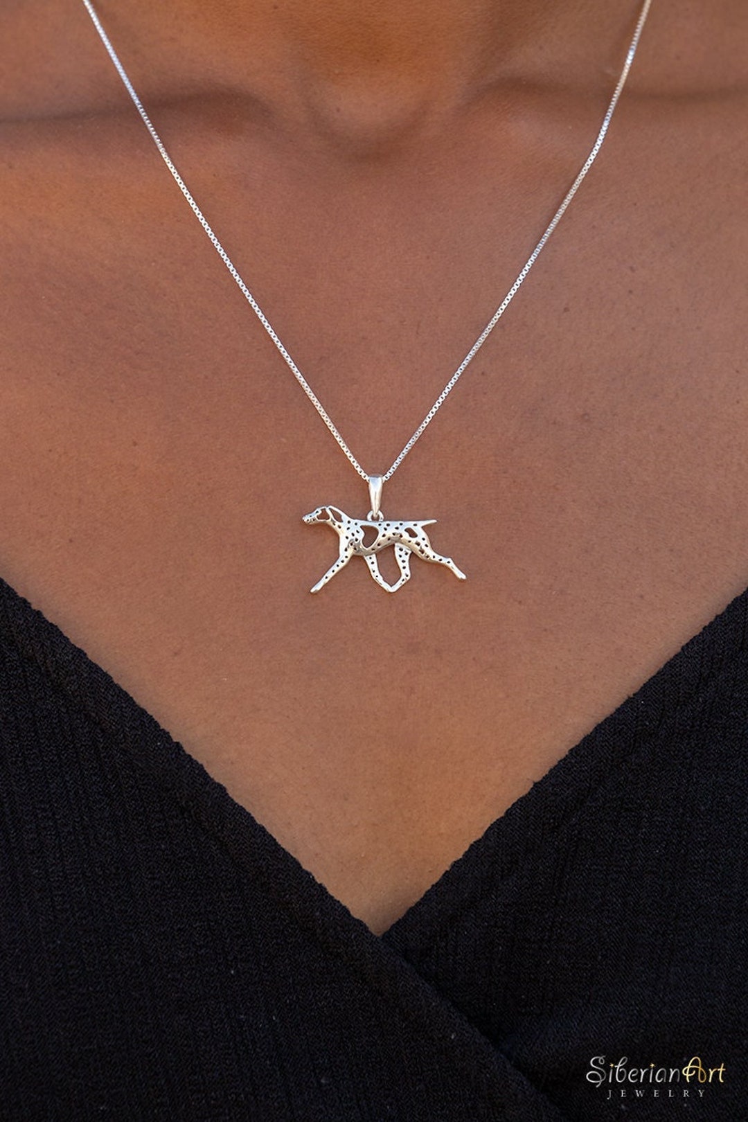 German Shorthaired Pointer Movement Jewelry Sterling Silver - Etsy