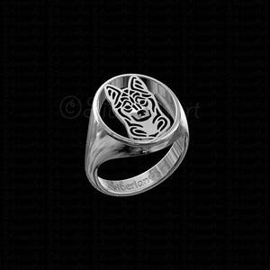 Alaskan Klee Kai Ring Sterling Silver 925 Gift for Dog Lovers and ...