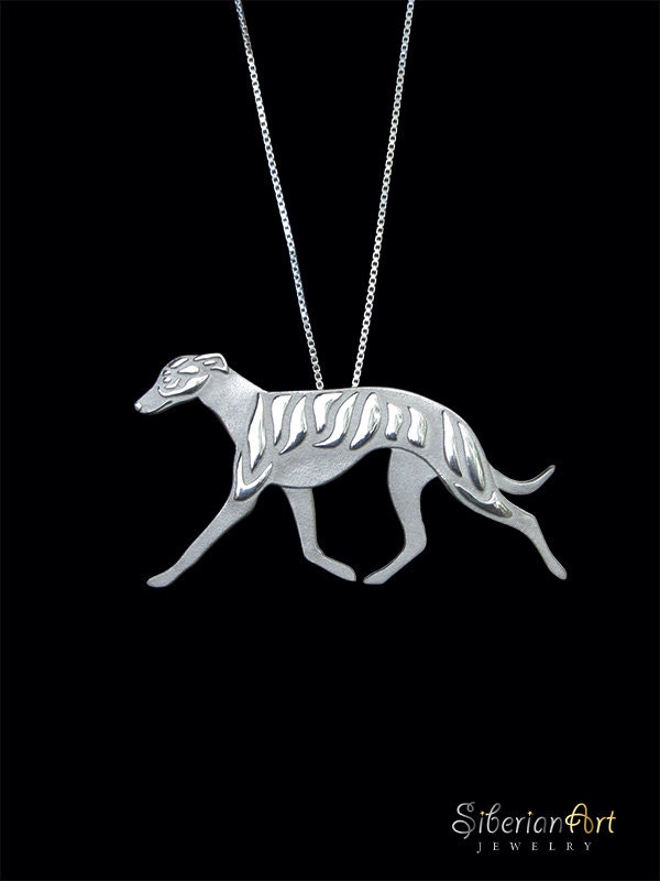 Whippet Movement Jewelry Sterling Silver Pendant and - Etsy UK