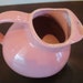 Ceramic Ware Pink Pitcher, Kitchenware, Tableware, Drinkware, Pottery ...