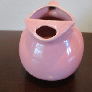 Ceramic Ware Pink Pitcher, Kitchenware, Tableware, Drinkware, Pottery ...