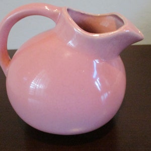Ceramic Ware Pink Pitcher, Kitchenware, Tableware, Drinkware, Pottery ...