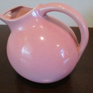 Ceramic Ware Pink Pitcher, Kitchenware, Tableware, Drinkware, Pottery ...